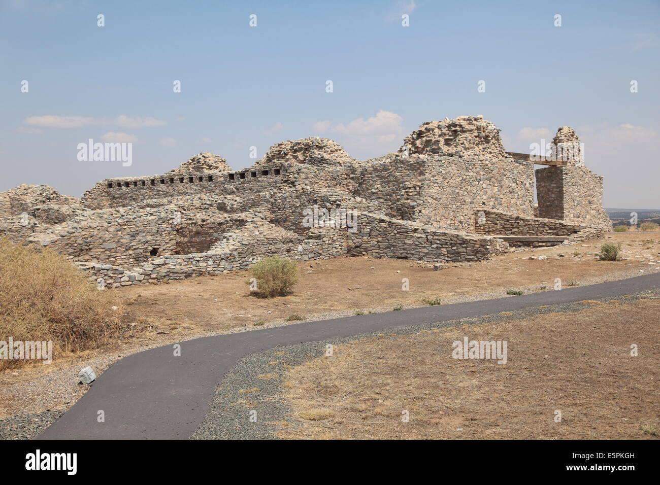 Church ruins, Gran Quivira, Salinas Pueblo Missions National Monument ...