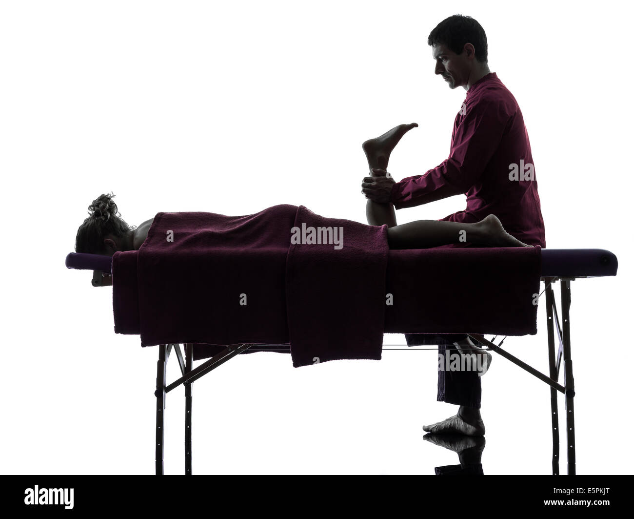 Massage Table Silhouette