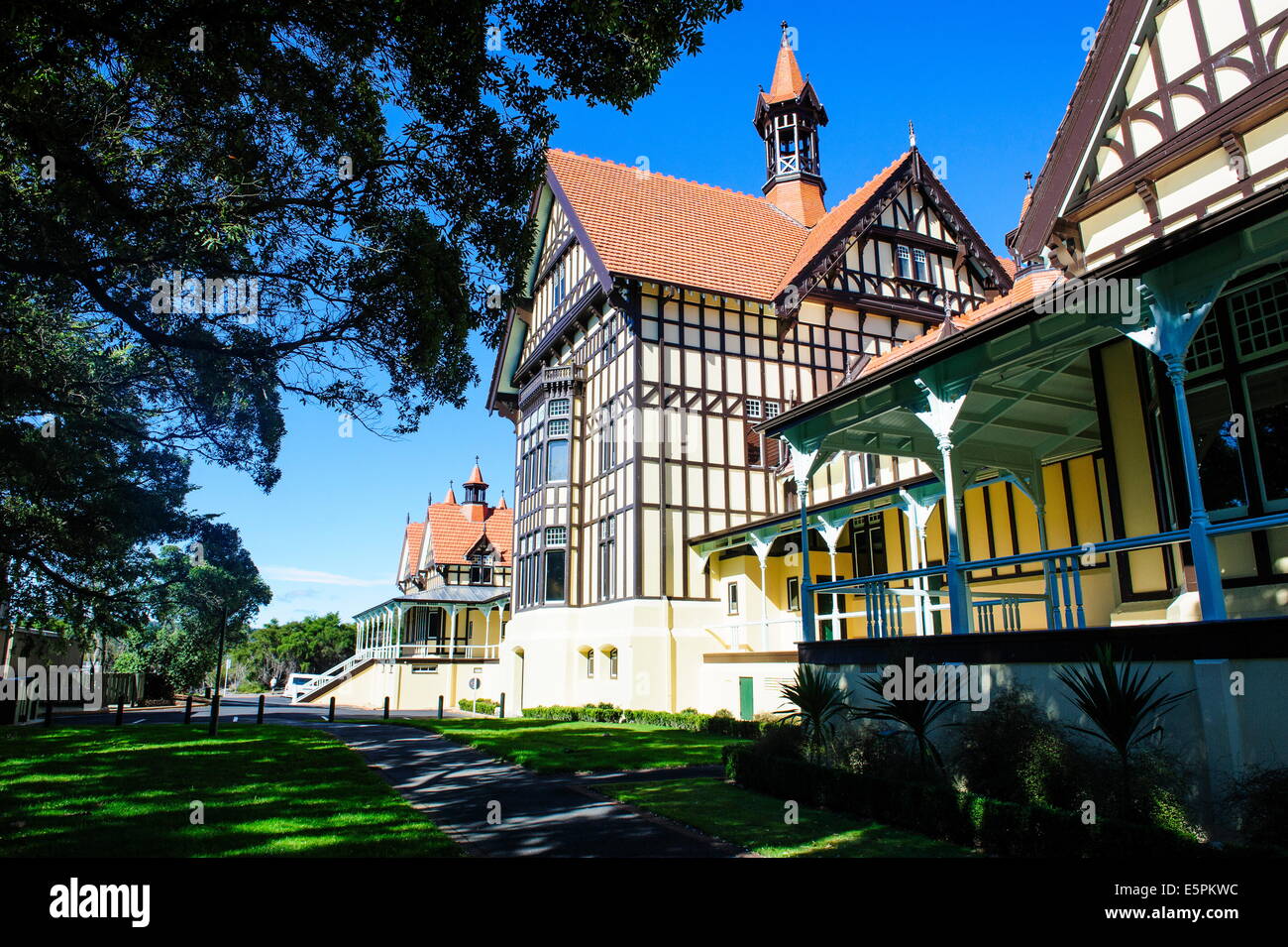 Rotorua Museum of Art and History, Rotorua, North Island, New Zealand ...