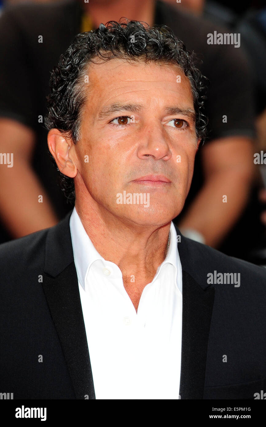 London, UK. 4th Aug, 2014. Antonio Banderas attend the World Premiere ...
