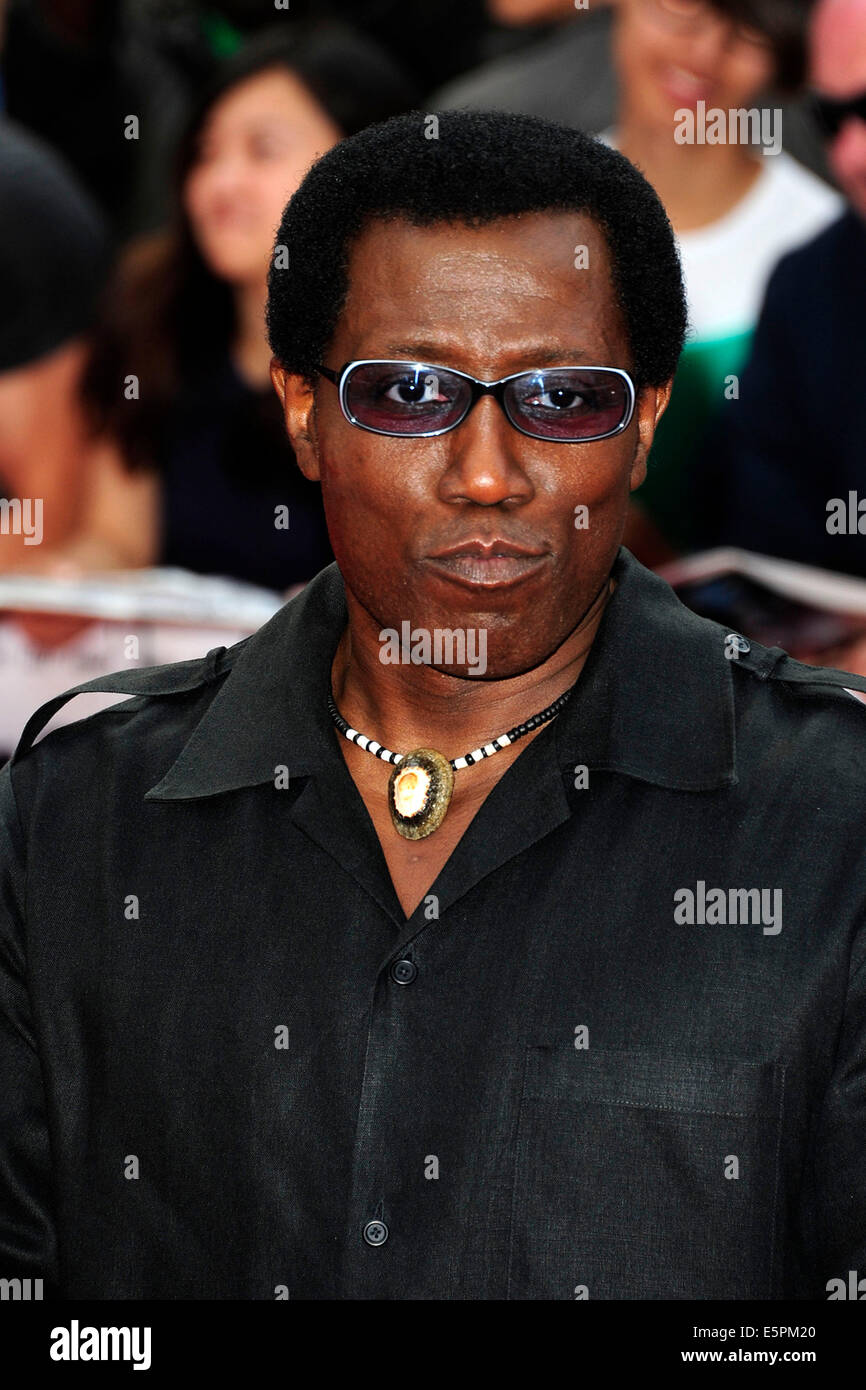 London, UK. 4th Aug, 2014. Wesley Snapes attend the World Premiere of ...