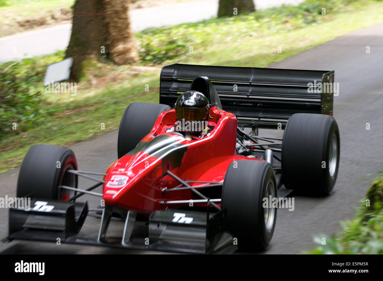Single seat racing and sportscars competing at Wiscombe Park hillclimb ...
