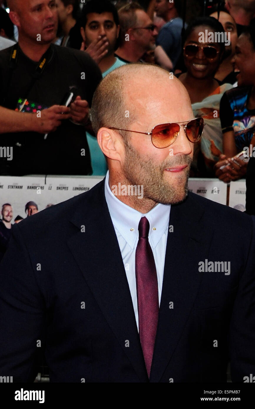 London, UK. 4th Aug, 2014. Jason Statham attend the World Premiere of ...