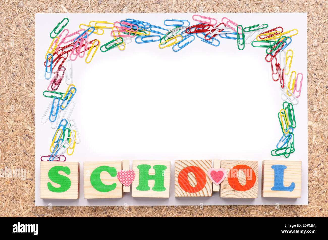 School frame hi-res stock photography and images - Alamy