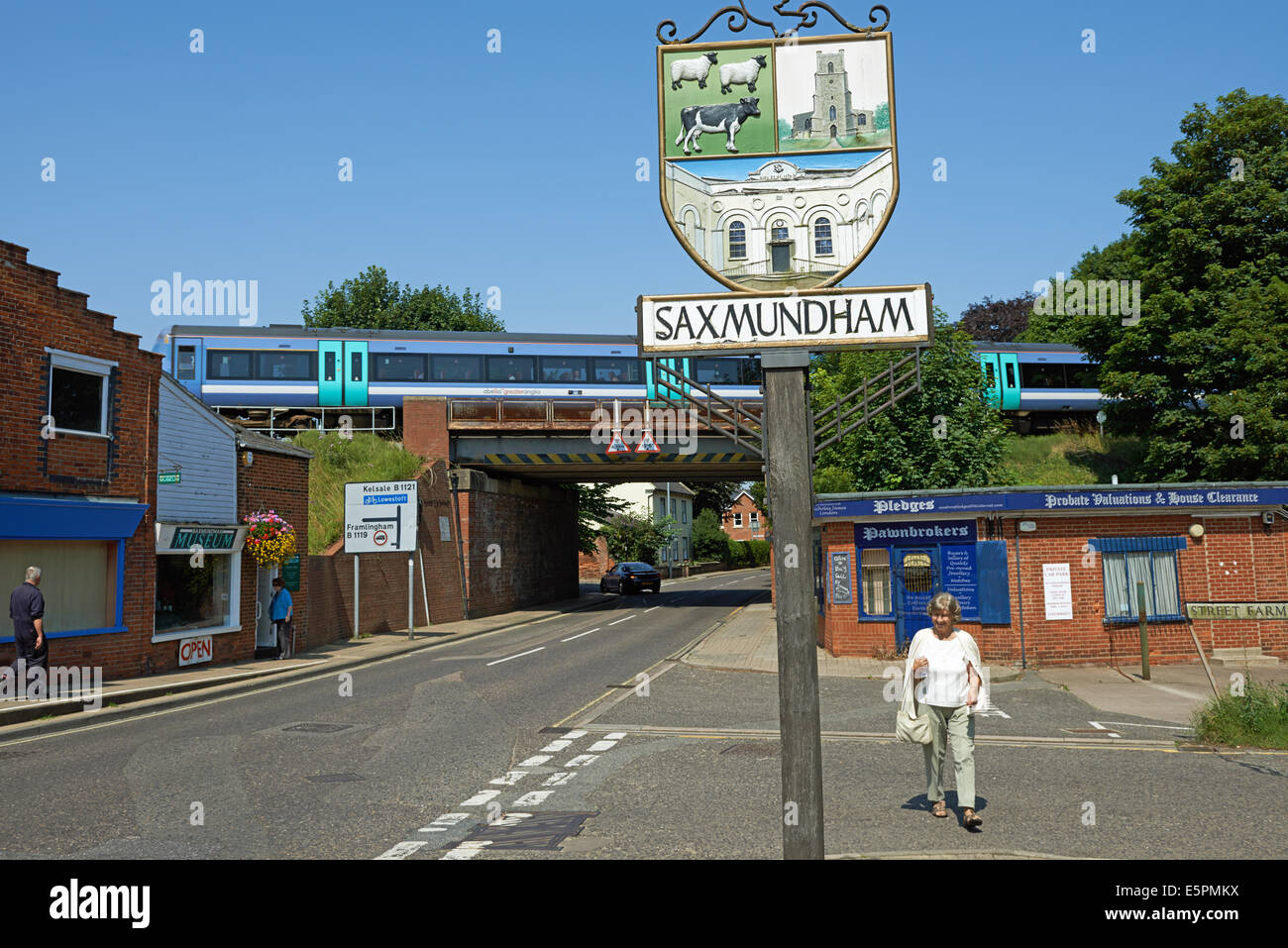 Saxmundham, Suffolk, UK Stock Photo - Alamy