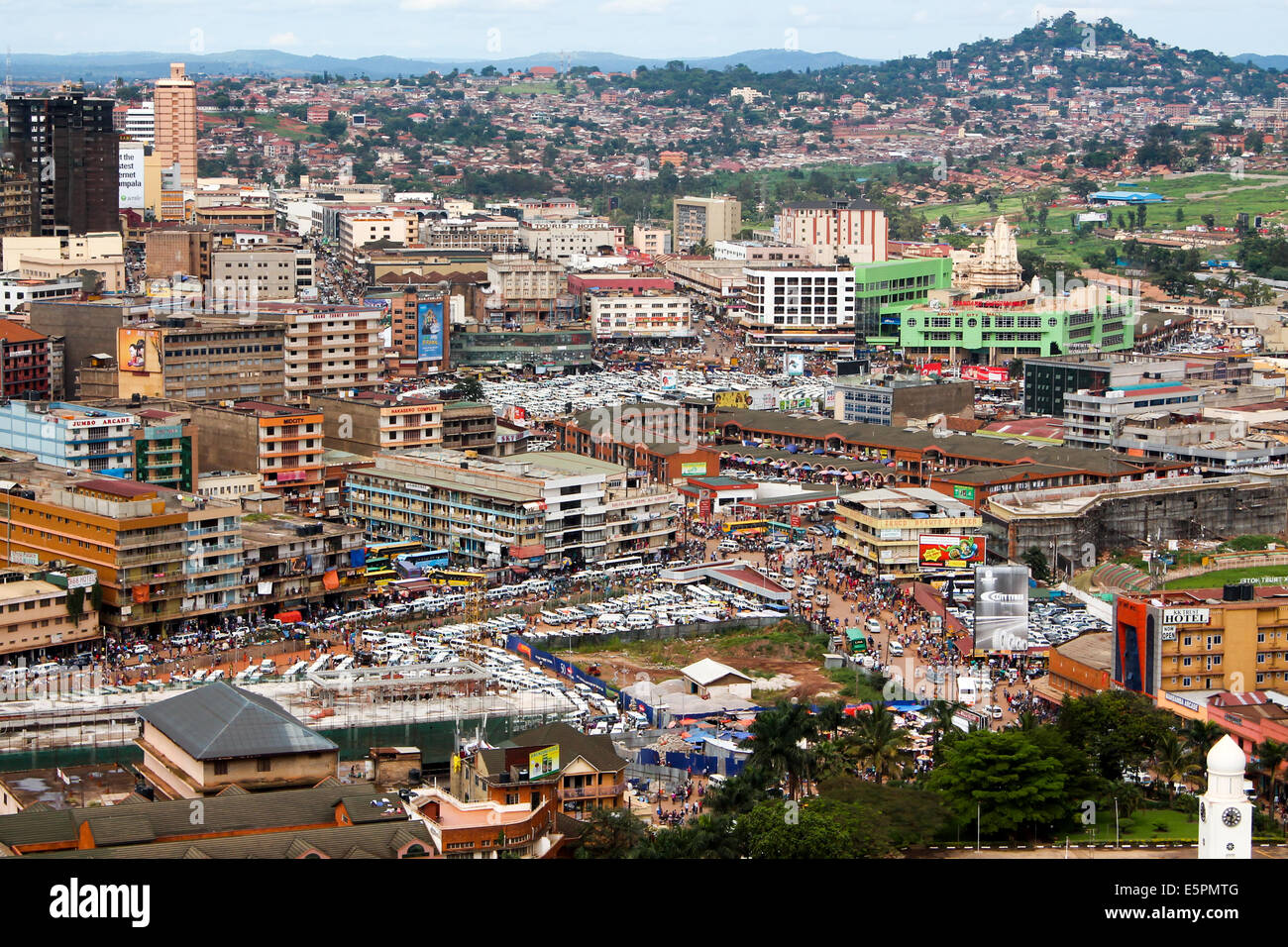 Kampala city hi-res stock photography and images - Alamy