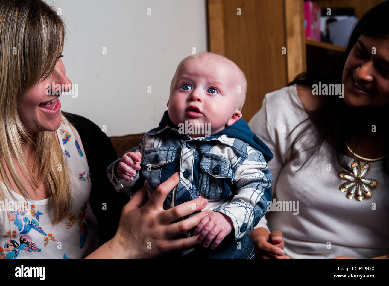 Baby sad mother hi-res stock photography and images - Alamy
