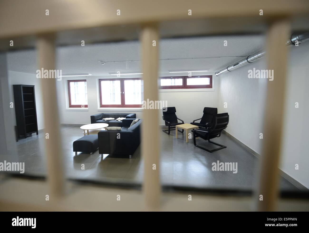 The new communal room for preventative detention in the prison in ...