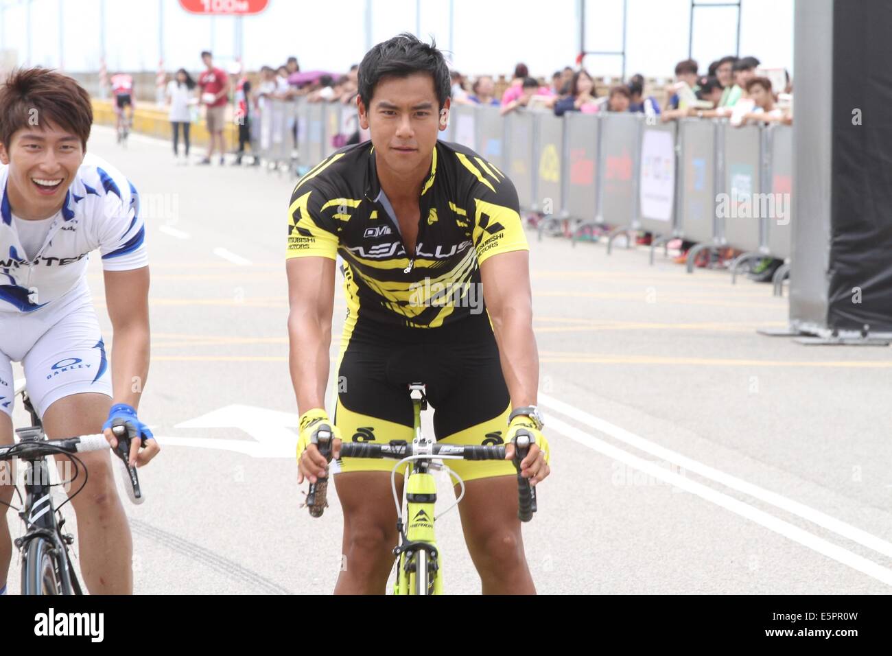 Taichung, China. 4th Aug, 2014. Actor Eddie Peng attends "To The Fore ...