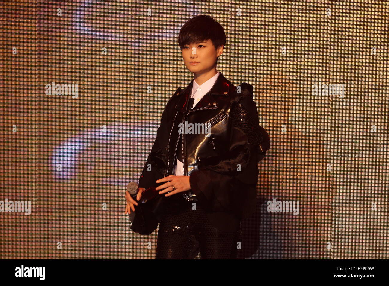 Singer Li Yuchun promotes her new album in Beijing,China on Sunday ...