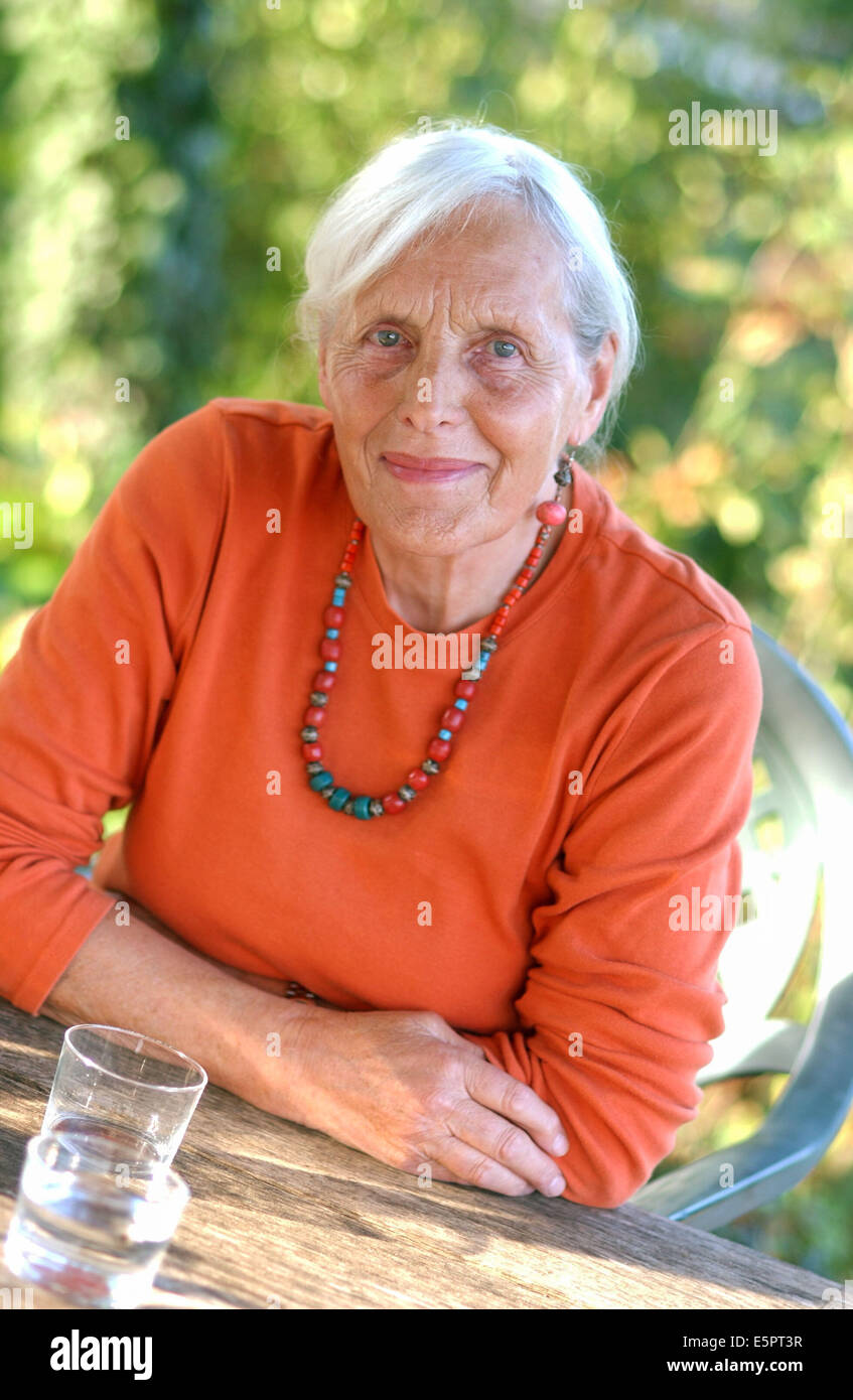Portrait of a 80-year-old woman Stock Photo - Alamy Portrait of a 80-year-old woman Stock Photo - Alamy