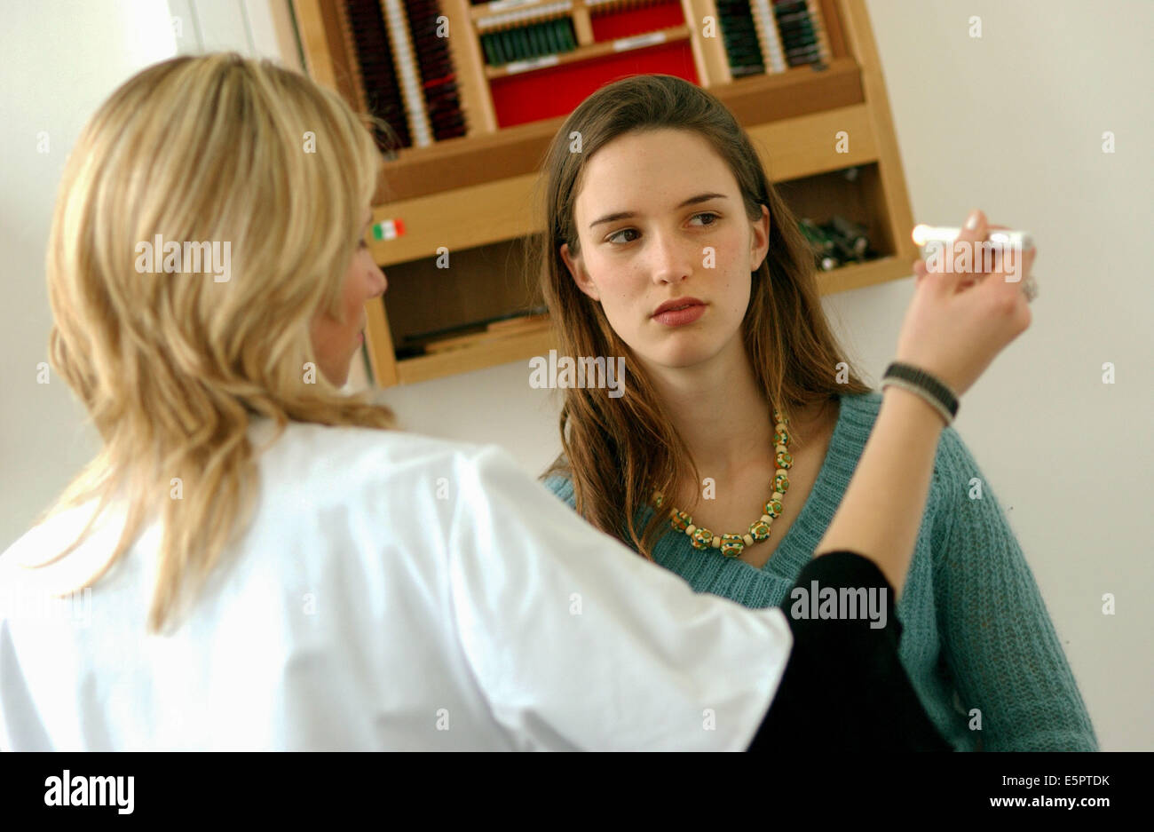 Orthoptic check up, ocular motility test Stock Photo - Alamy Orthoptic check up, ocular motility test Stock Photo - Alamy