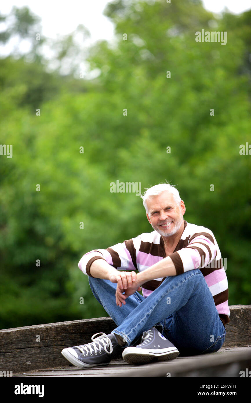 70 year old senior citizen hi-res stock photography and images - Alamy