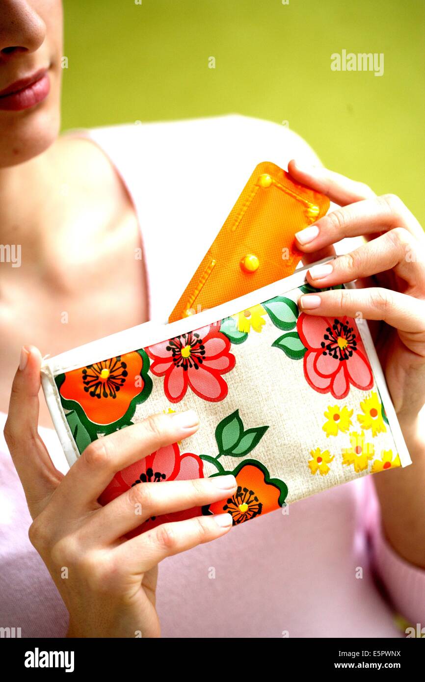 Morning-after pill, Norlevo ® Stock Photo - Alamy