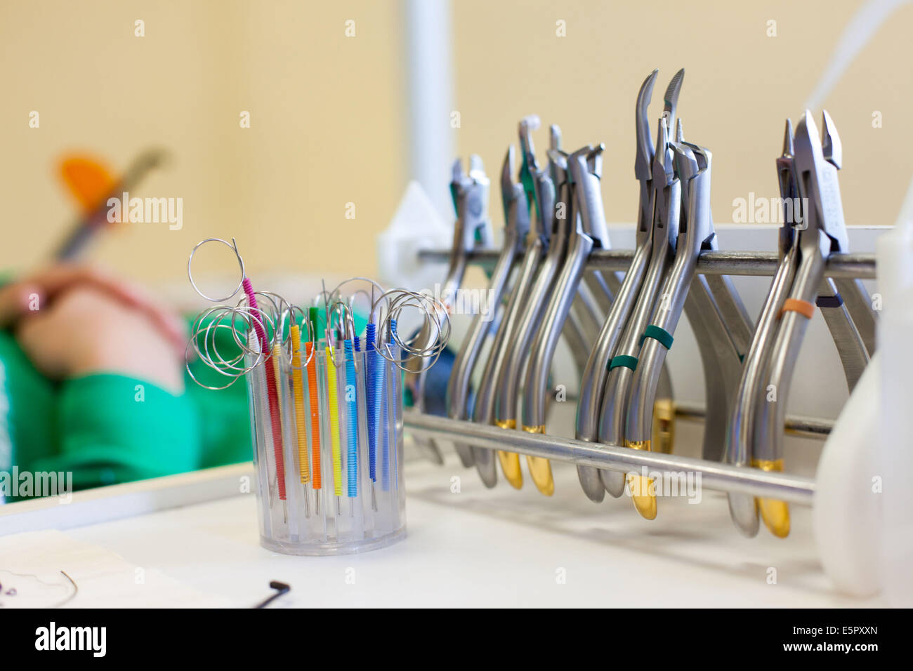 Equipment used by an orthodontist Stock Photo - Alamy