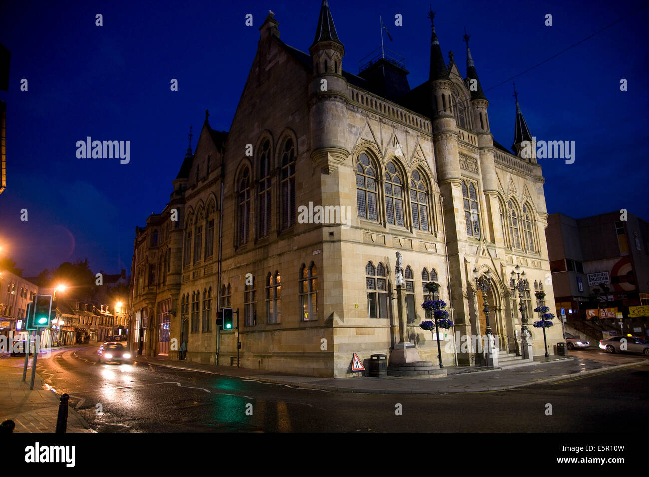 Inverness town hall hi-res stock photography and images - Alamy