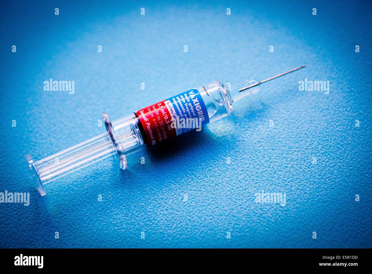 Vaxigrip, influenza virus vaccine Stock Photo - Alamy