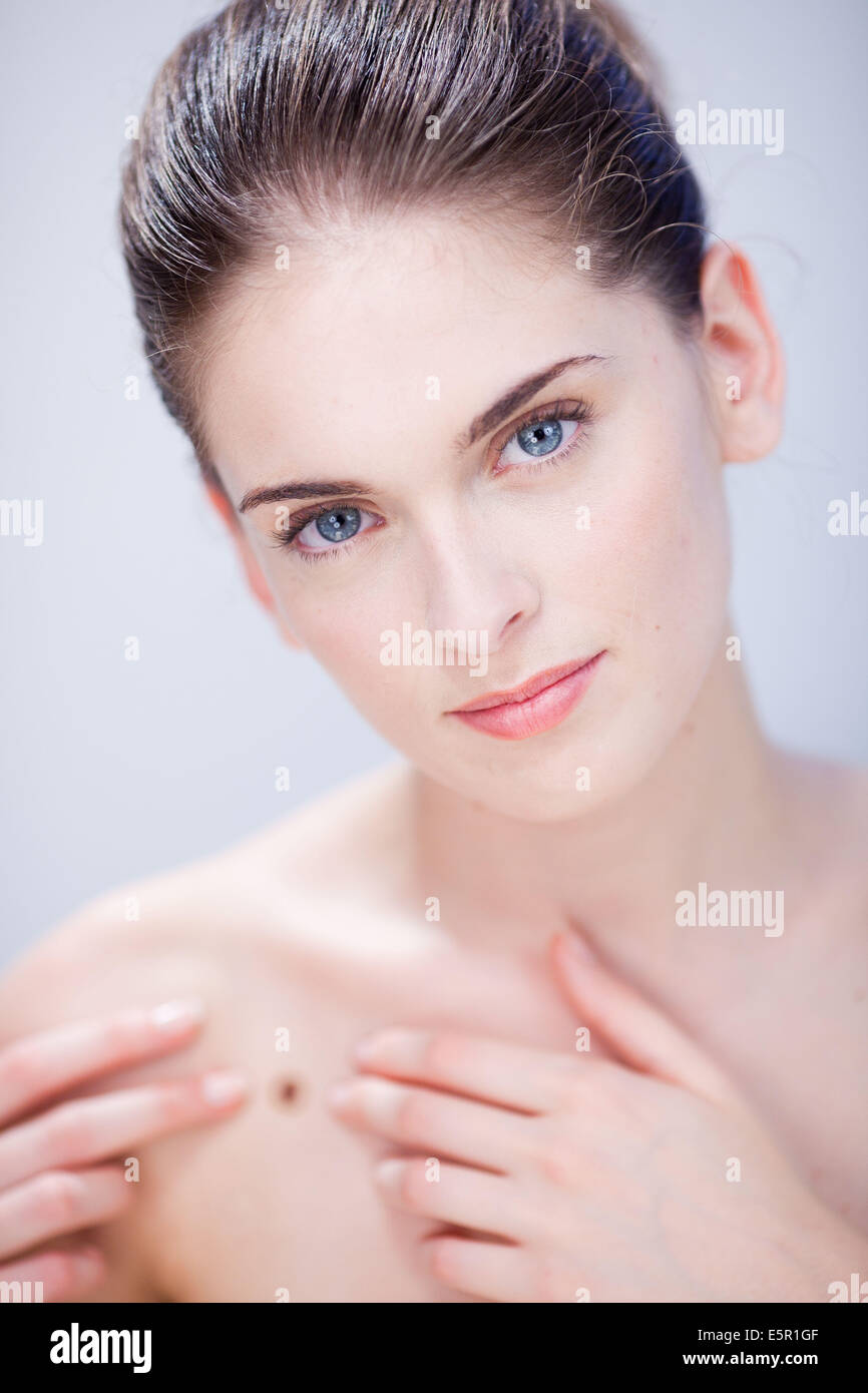 Beauty mole eye hi-res stock photography and images - Alamy