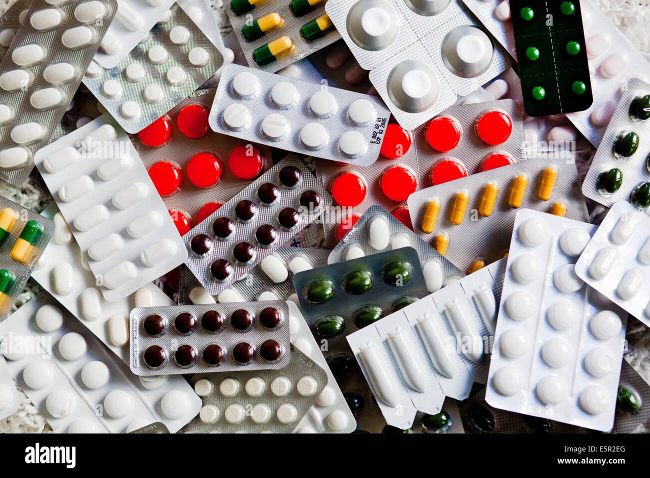 Assorted drugs hi-res stock photography and images - Alamy