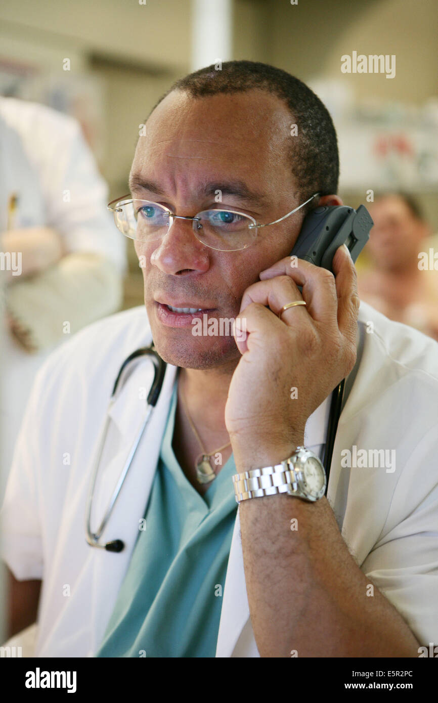 Dr Patrick Plaisance, head of the Emergency Department, Lariboisière ...