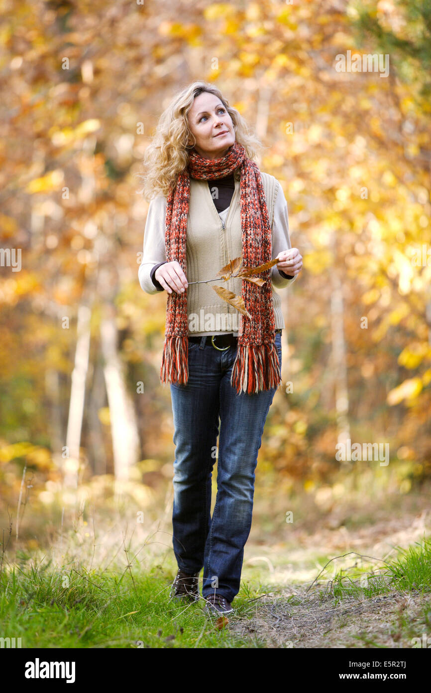 Woman walking rambling in hi-res stock photography and images - Alamy