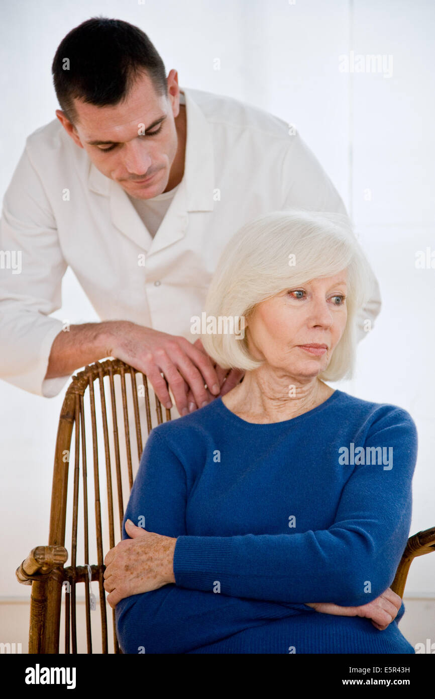 Domiciliary care worker hi-res stock photography and images - Alamy