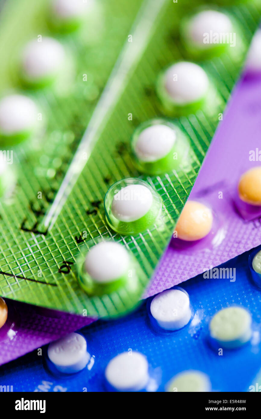 Oral contraceptives hi-res stock photography and images - Alamy
