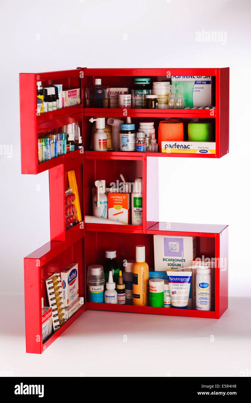 Drug cabinet hi-res stock photography and images - Alamy