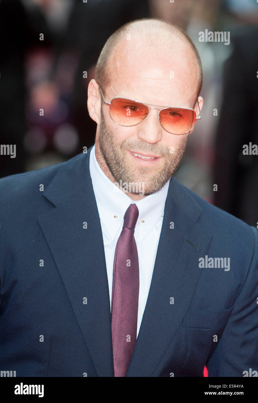 London, UK. 4th Aug, 2014. Jason Statham The Expendables 3 World ...
