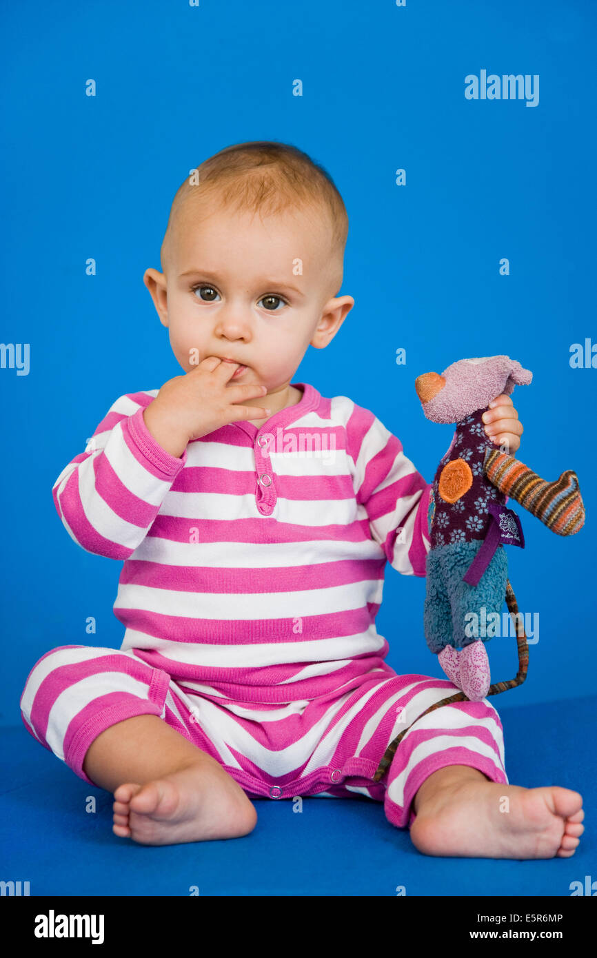 12 month old baby Stock Photo - Alamy