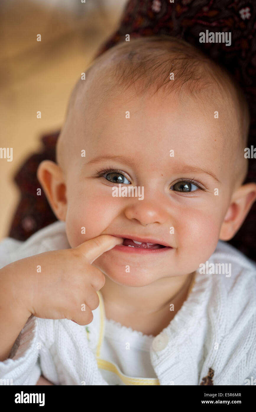 12 month old baby Stock Photo - Alamy