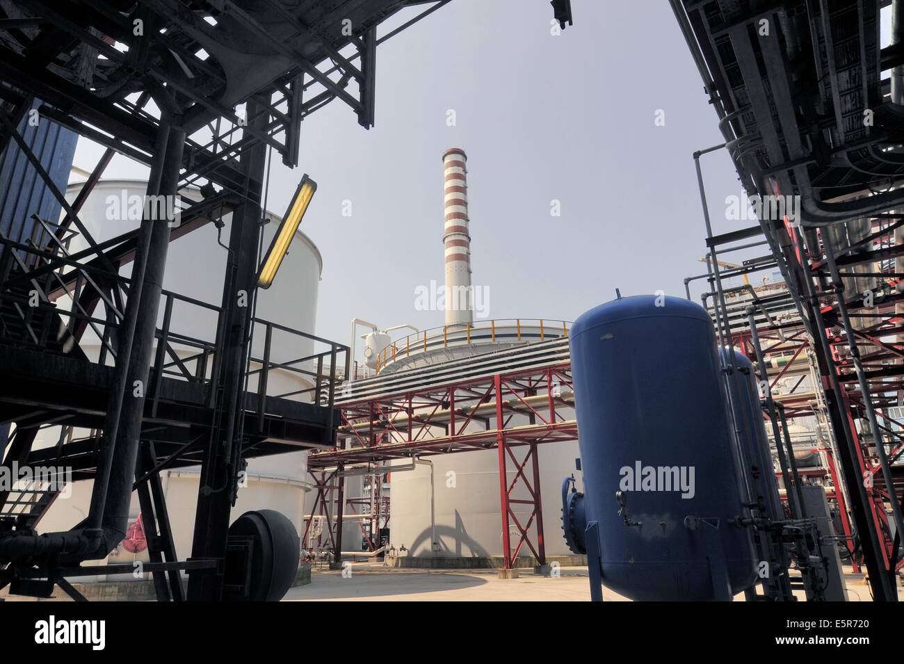ENEL thermoelectric power plant Palladio in Fusina (Venice, Italy Stock ...