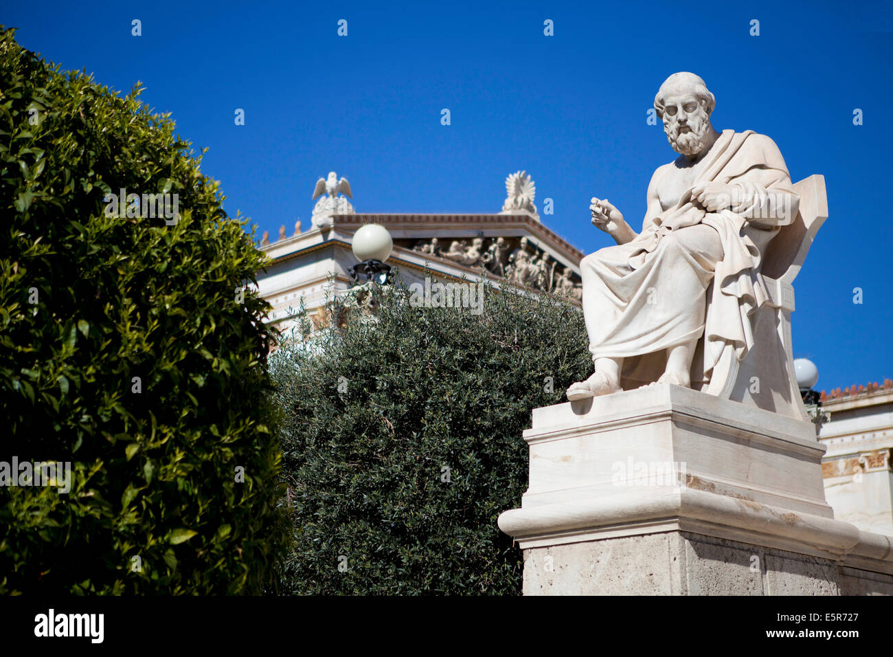 Platon statue hi-res stock photography and images - Alamy