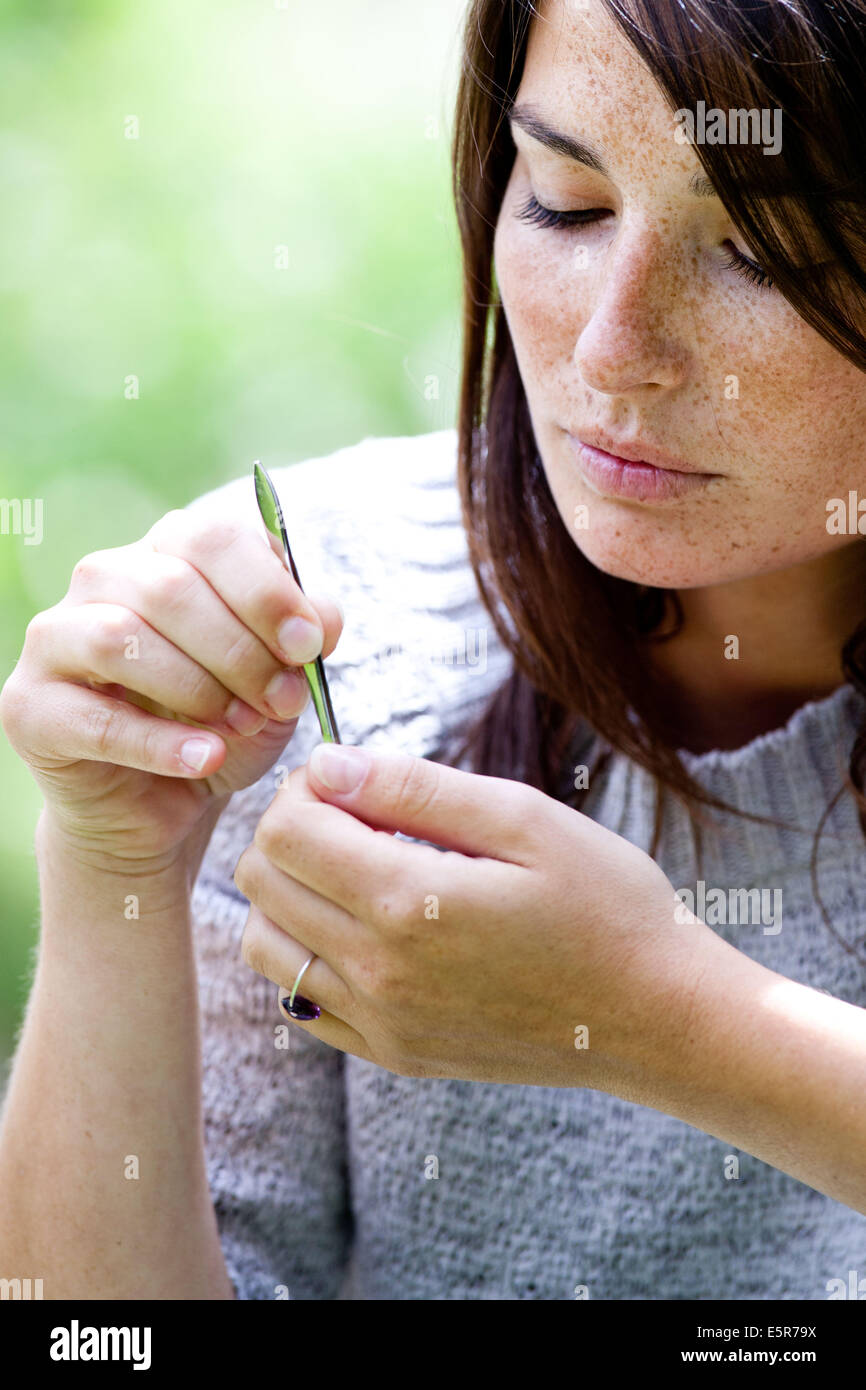 Splinter finger hi-res stock photography and images - Alamy