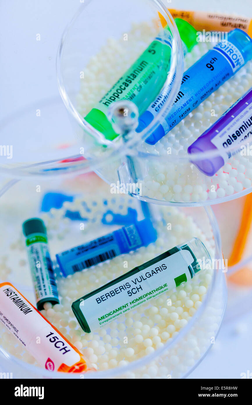 Homeopathic homeopathy hi-res stock photography and images - Alamy