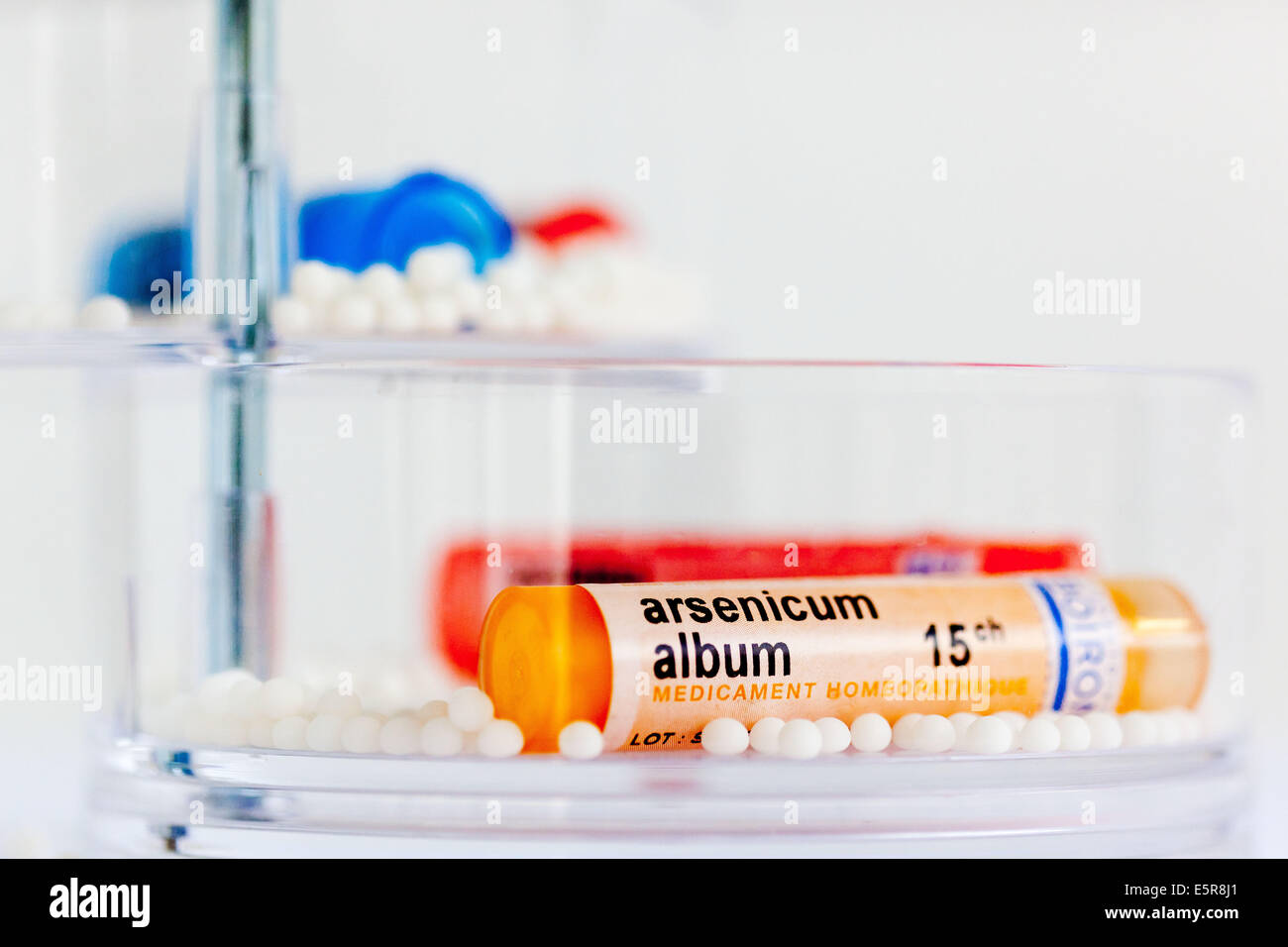 Arsenicum album 15CH, homeopathic pills Stock Photo - Alamy