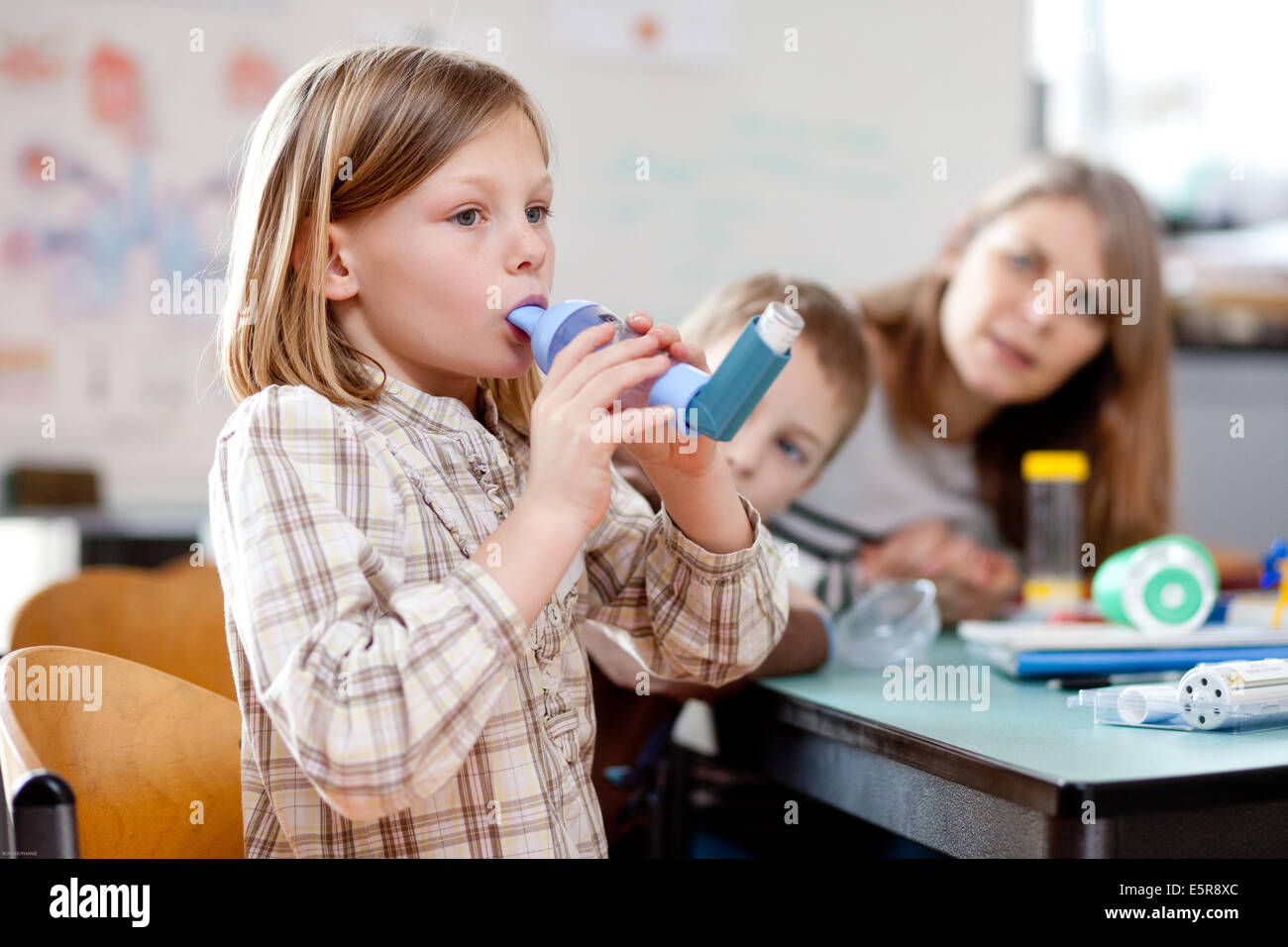 Asthma center, Limoges hospital, France Stock Photo - Alamy