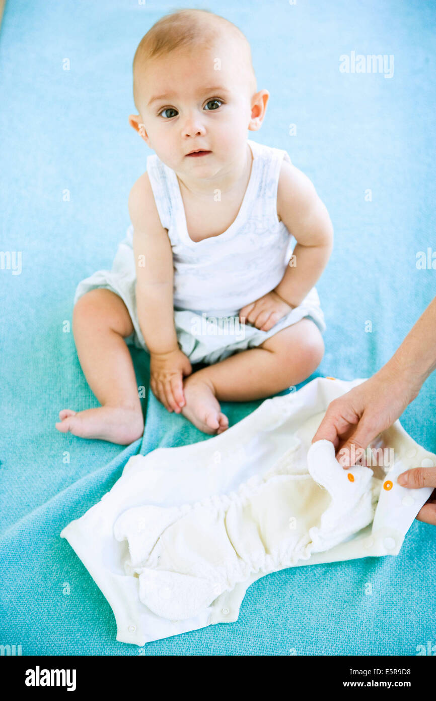 Washable nappy hi-res stock photography and images - Alamy