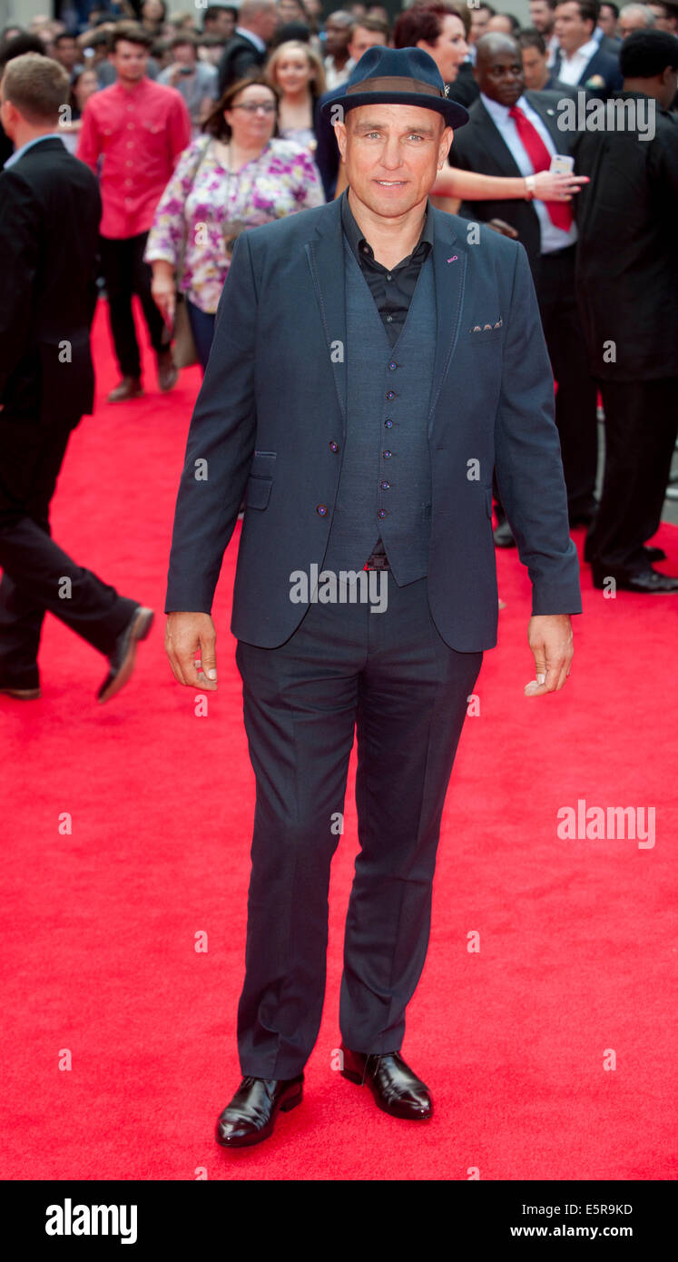 London, UK. 4th Aug, 2014. Vinnie Jones The Expendables 3 World Premier ...
