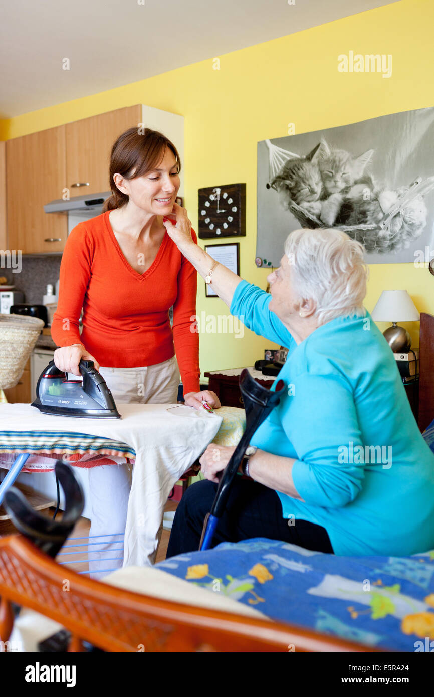 94 years old woman home hi-res stock photography and images - Alamy
