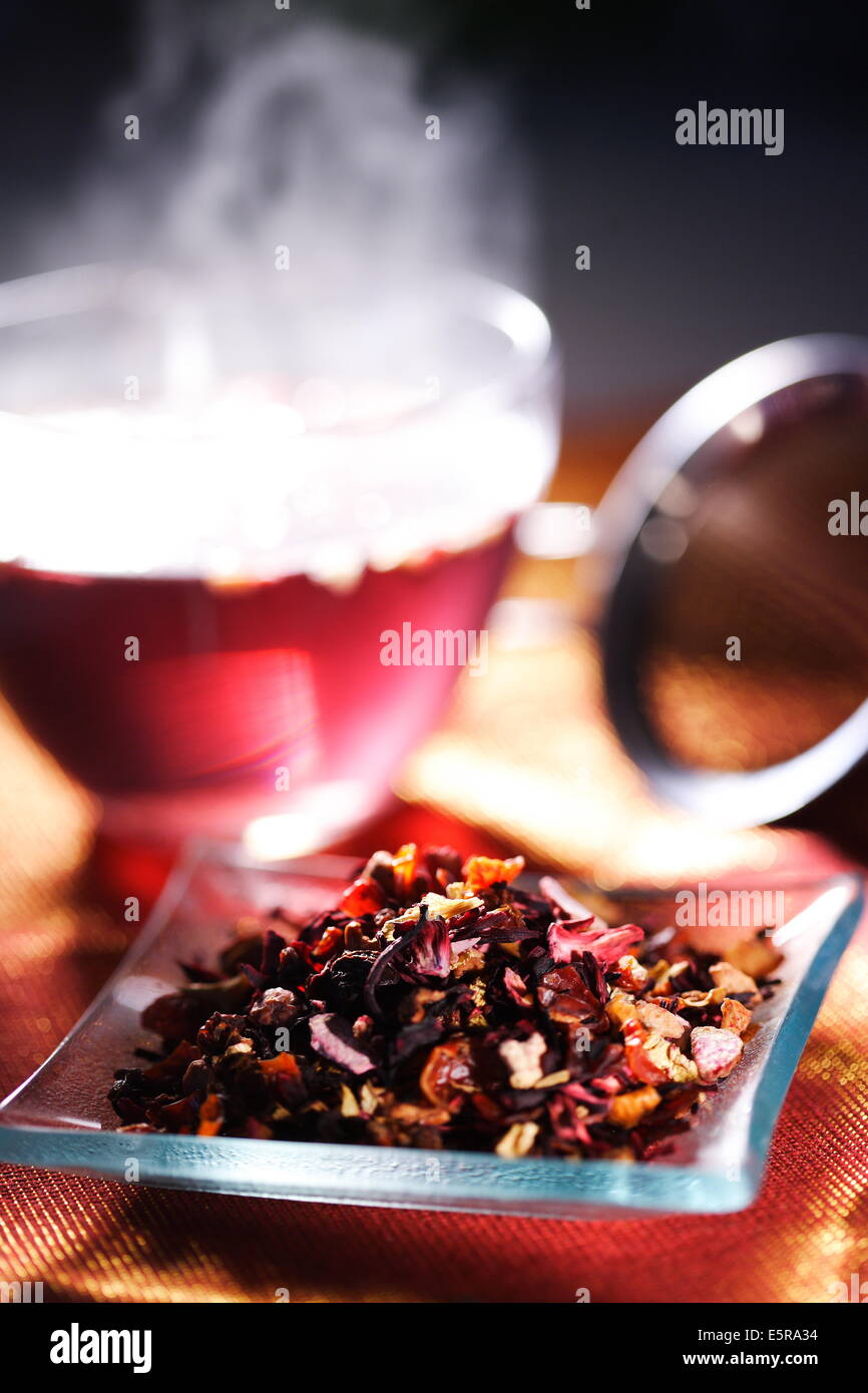 Cup of herbal medicinal tea hi-res stock photography and images - Alamy