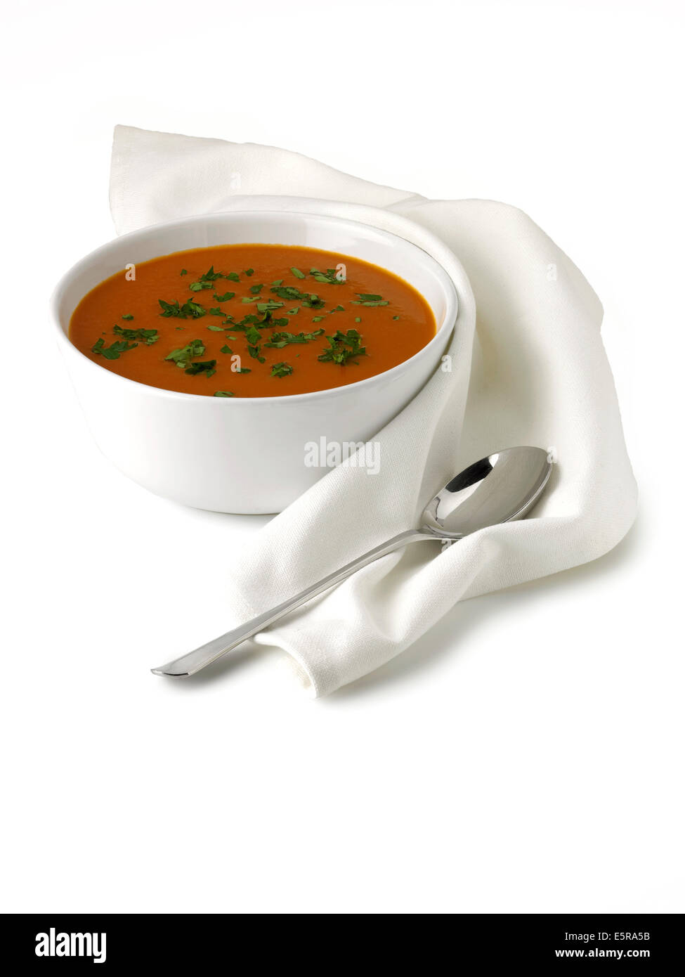 Bowl fresh hot soup Cut Out Stock Images & Pictures - Alamy