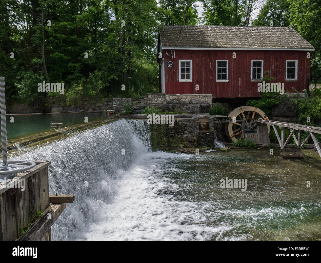 The Morningstar Mill was built in 1872 to process wheat, oats, barley ...