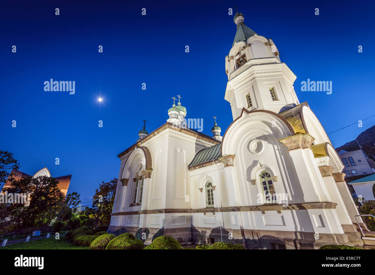 Hakodate, Japan at Hakodate Orthodox Church Stock Photo - Alamy