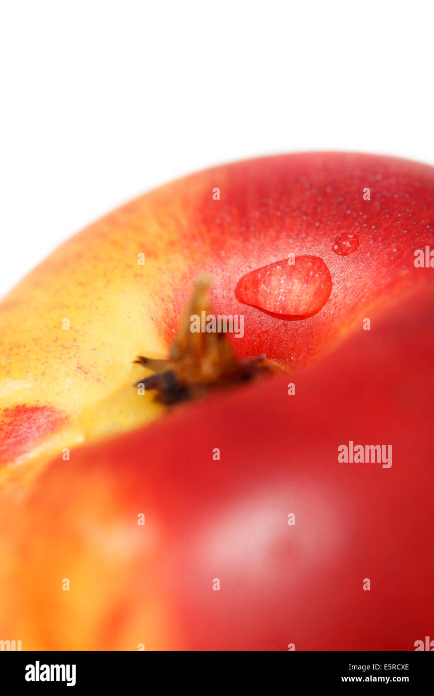 Nectarine, close up Stock Photo - Alamy