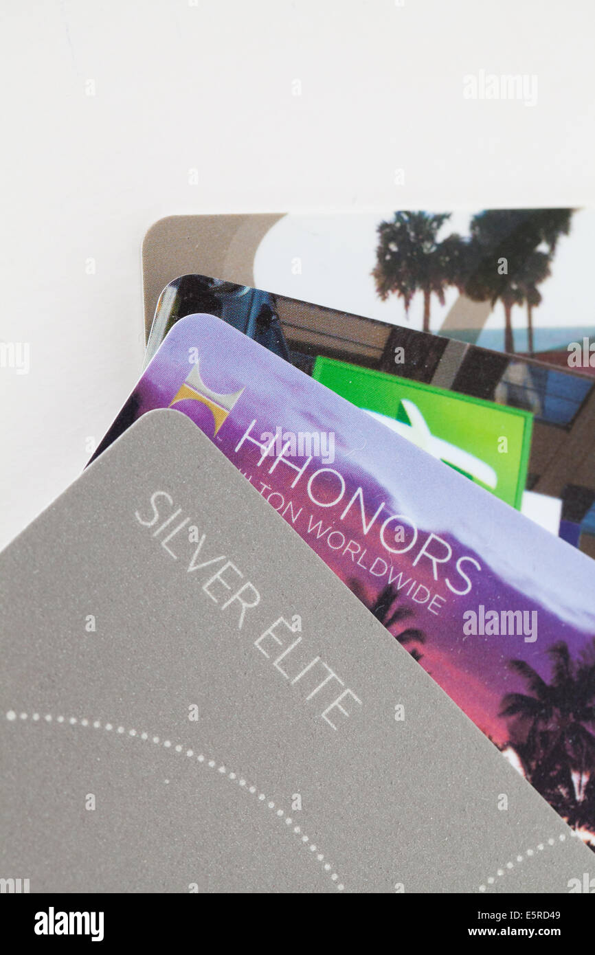 frequent traveler reward card program Stock Photo - Alamy