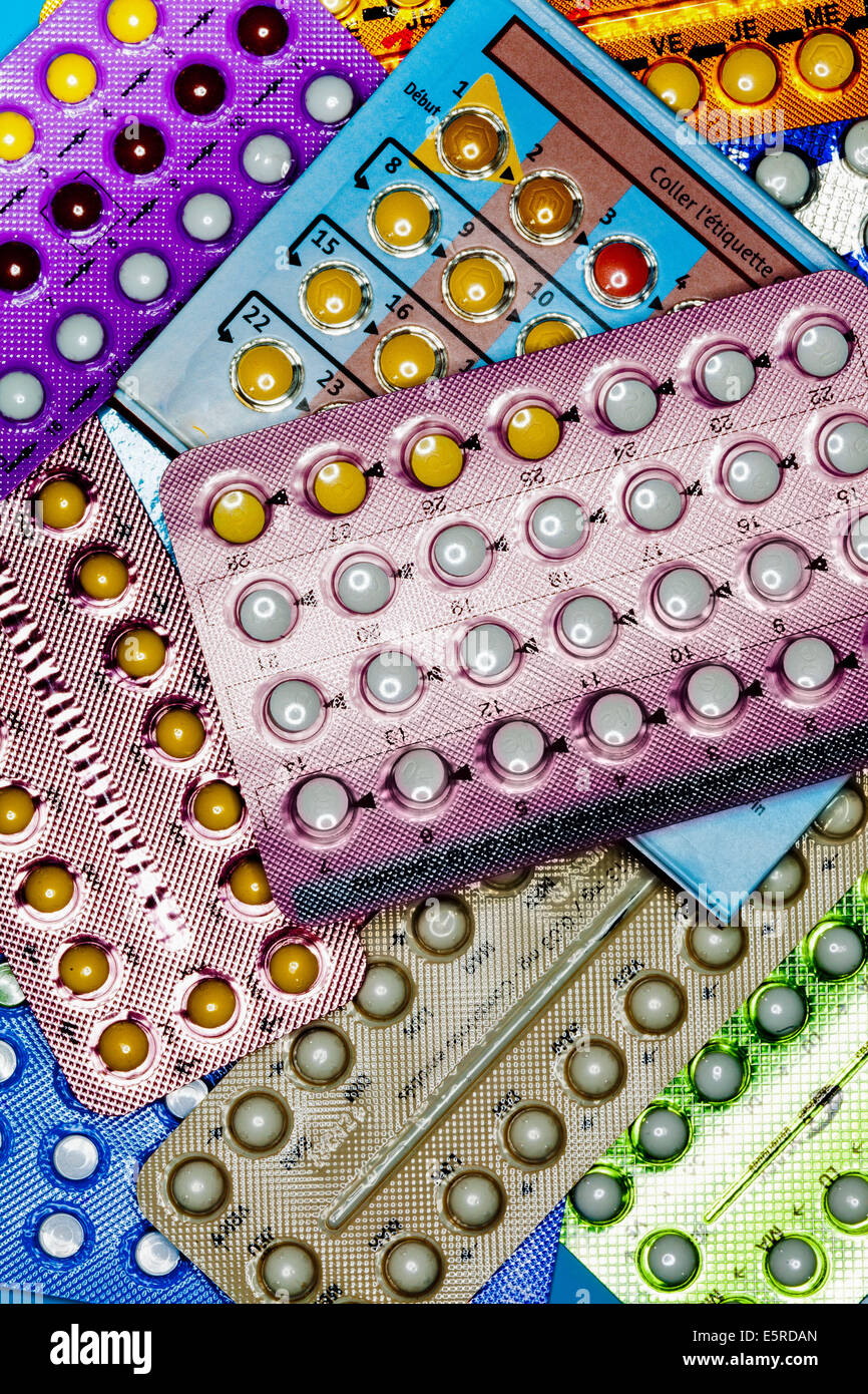 Oral contraceptives hi-res stock photography and images - Alamy