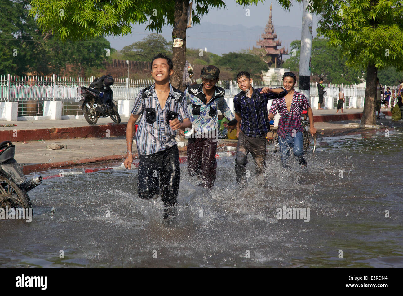 In Myanmar (Burma), from April 12 to April 16, take place the most ...