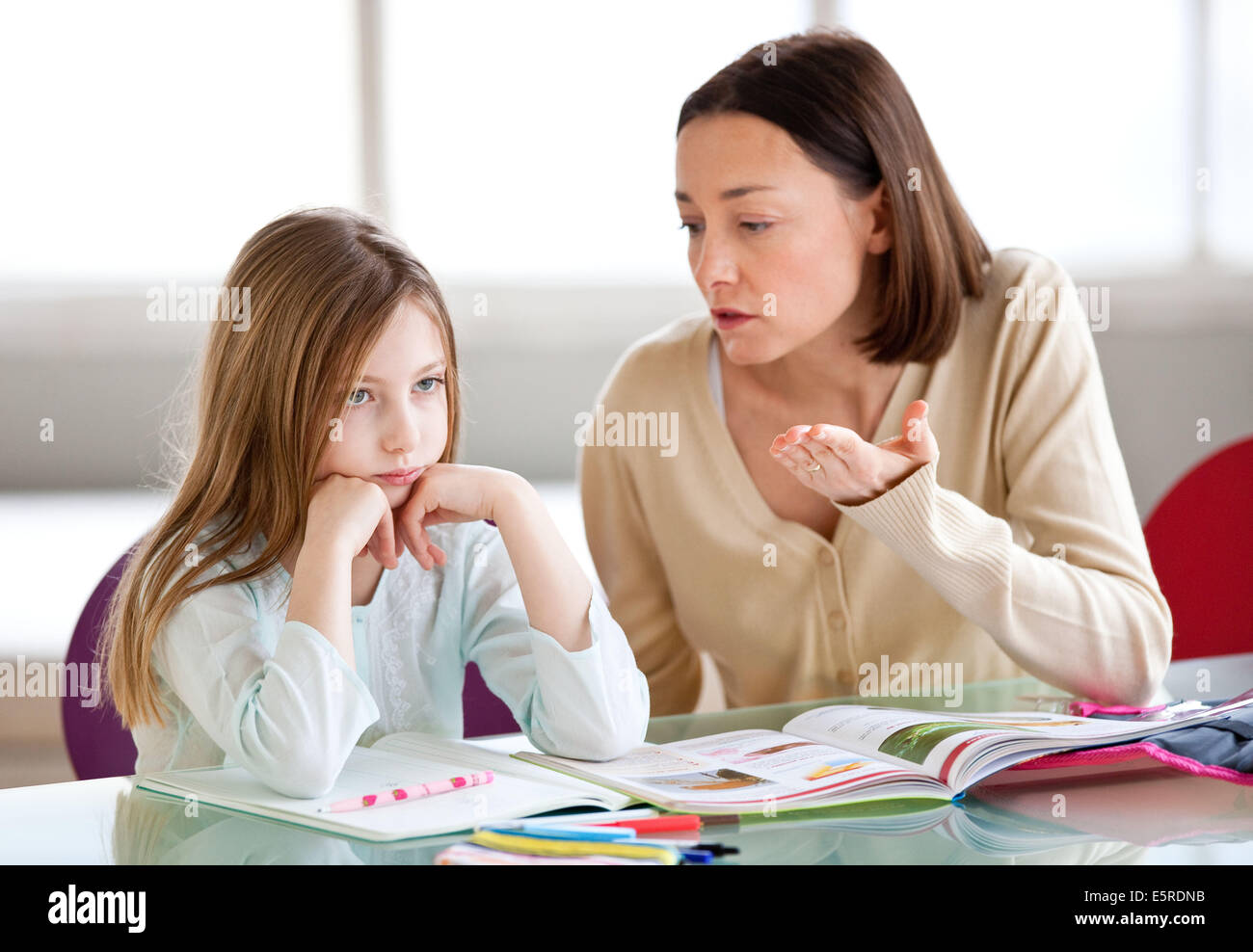 Child refusing book hi-res stock photography and images - Alamy
