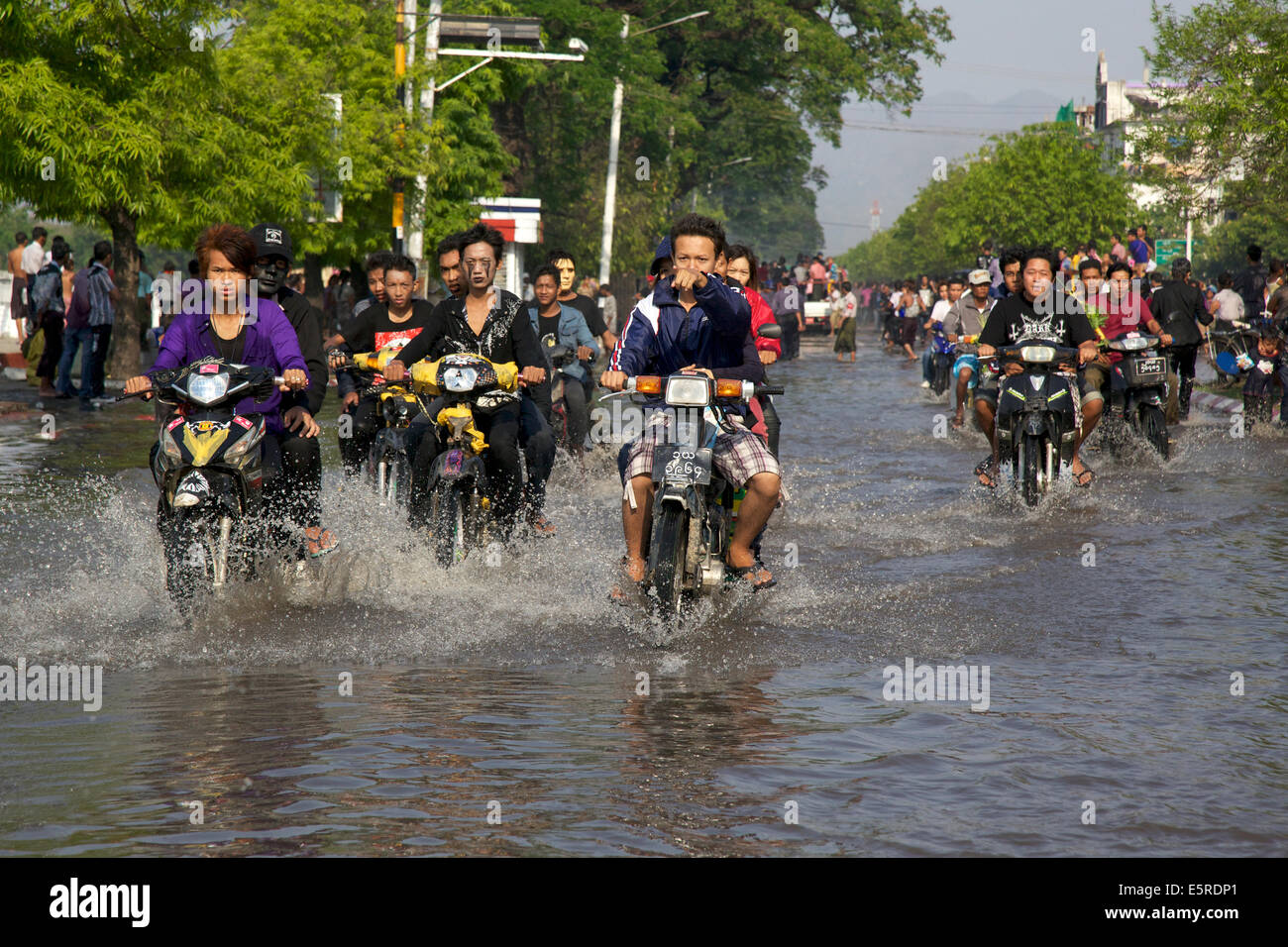 In Myanmar (Burma), from April 12 to April 16, take place the most ...